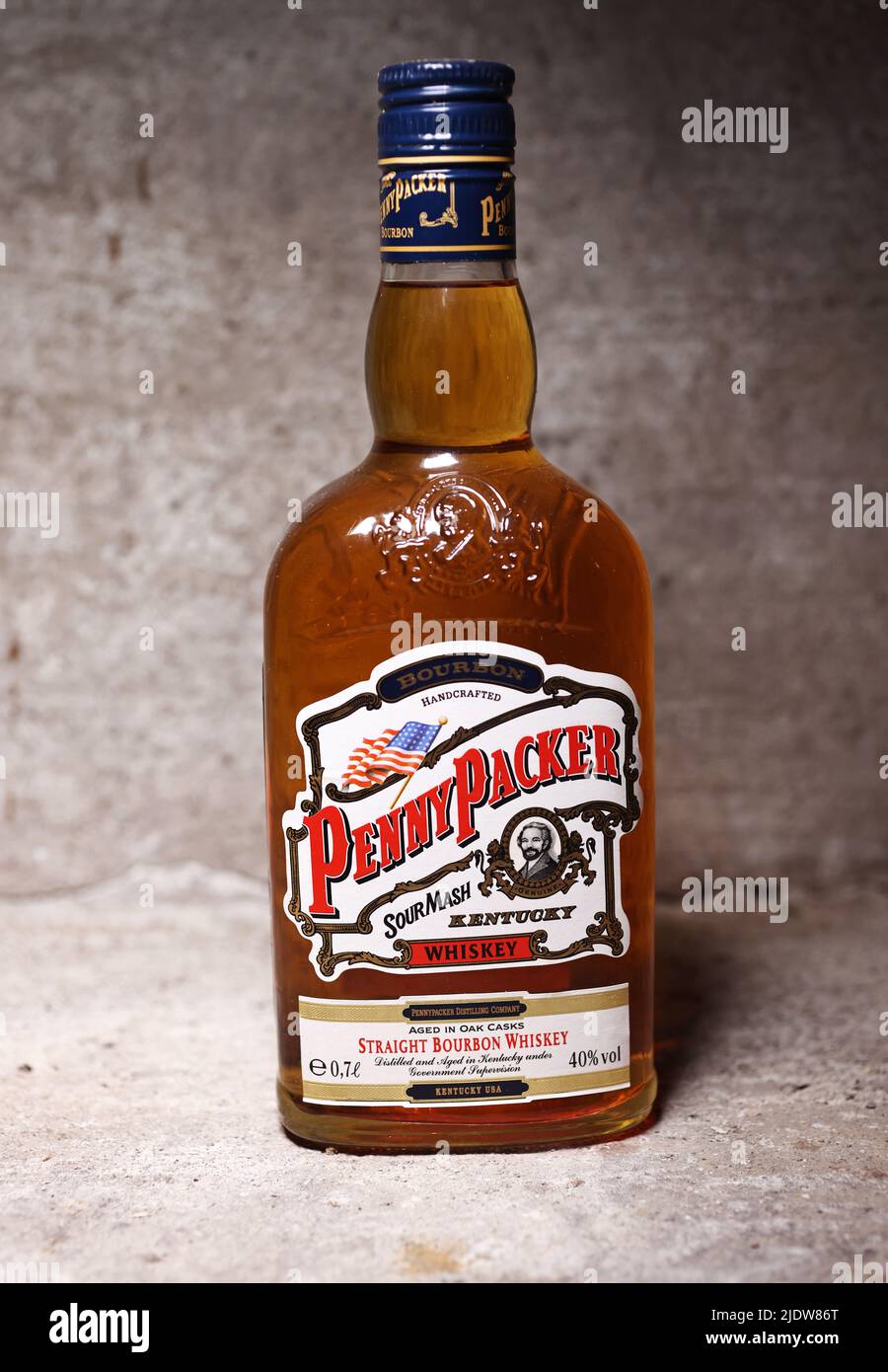 PennyPacker, straight bourbon whiskey Stock Photo - Alamy