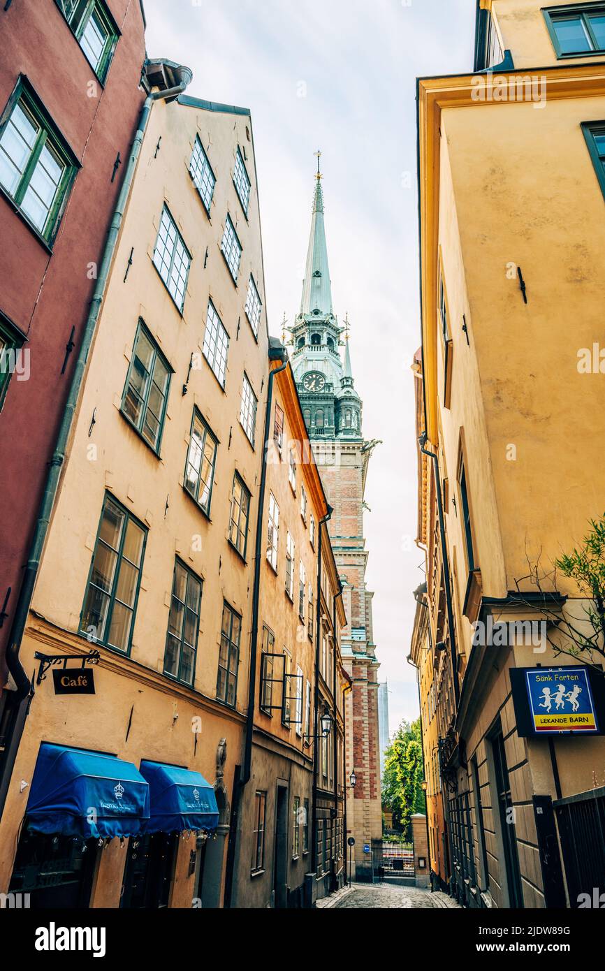 The German Church in Stockholm Stock Photo - Alamy