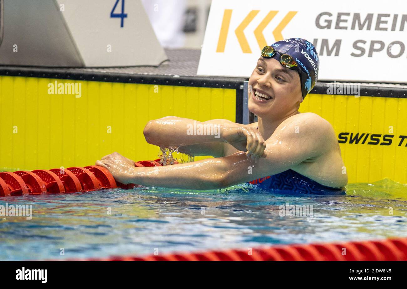 Berlin, Germany. 23rd June, 2022. Swimming: German championship ...