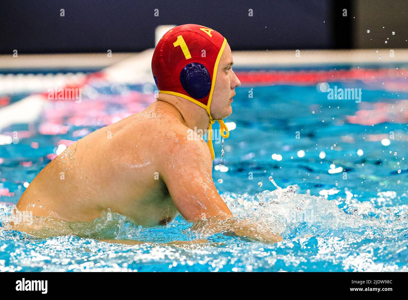 SZEGED, HUNGARY - JUNE 23: Nick Porter of Australia during the FINA ...