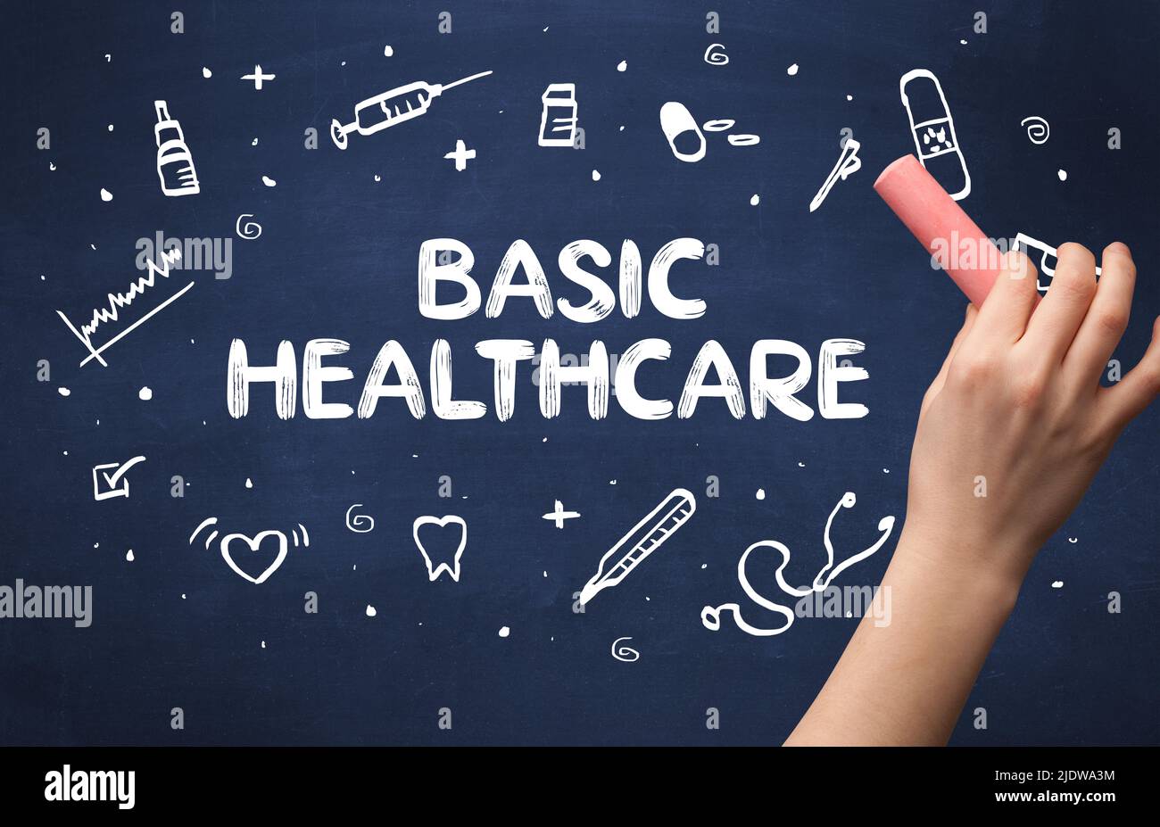 Hand drawing medical concept concept Stock Photo - Alamy