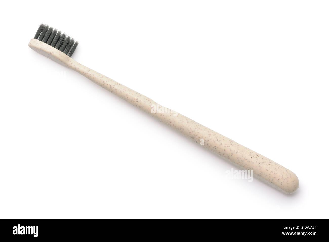 Eco-friendly biodegradable toothbrush isolated on white Stock Photo - Alamy
