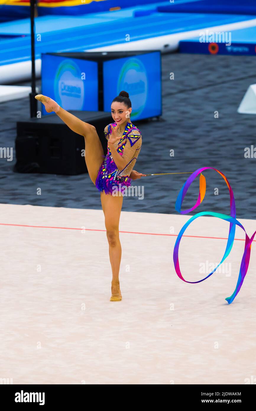 Australian Senior International Rhythmic Gymnast, Alexandra Kiroi ...