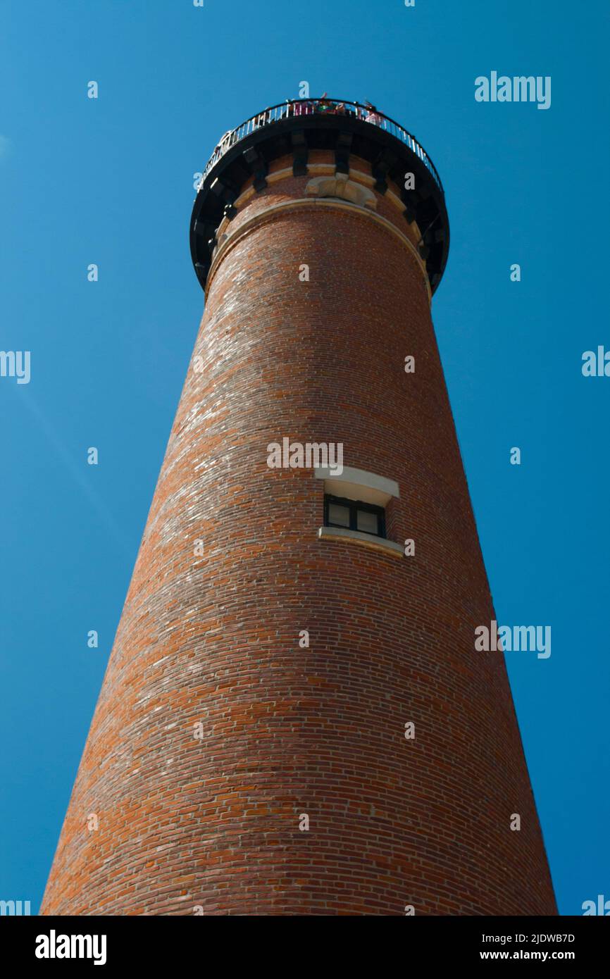 Little Sable Lighthouse in summer, Michigan Stock Photo - Alamy