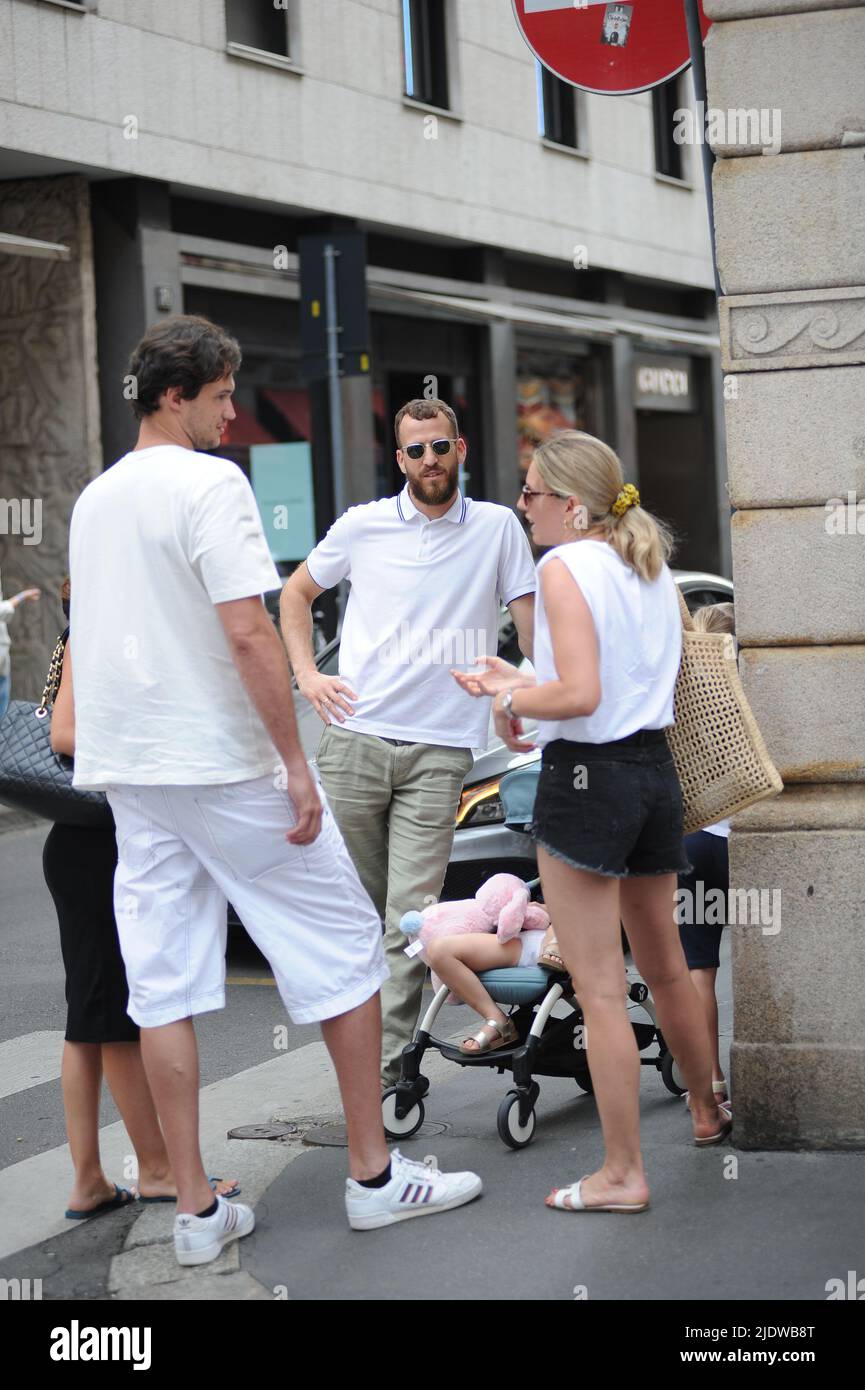 Milan, 23-06-2022 Danilo Gallinari, basketball player who plays in the ...