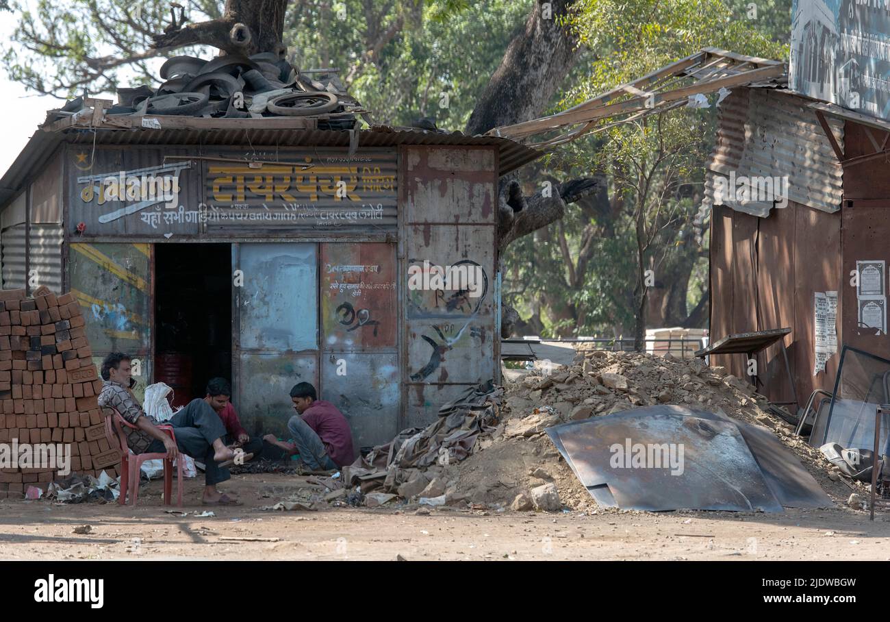 Scene from Mandla, Madhya Pradesh, India Stock Photo - Alamy