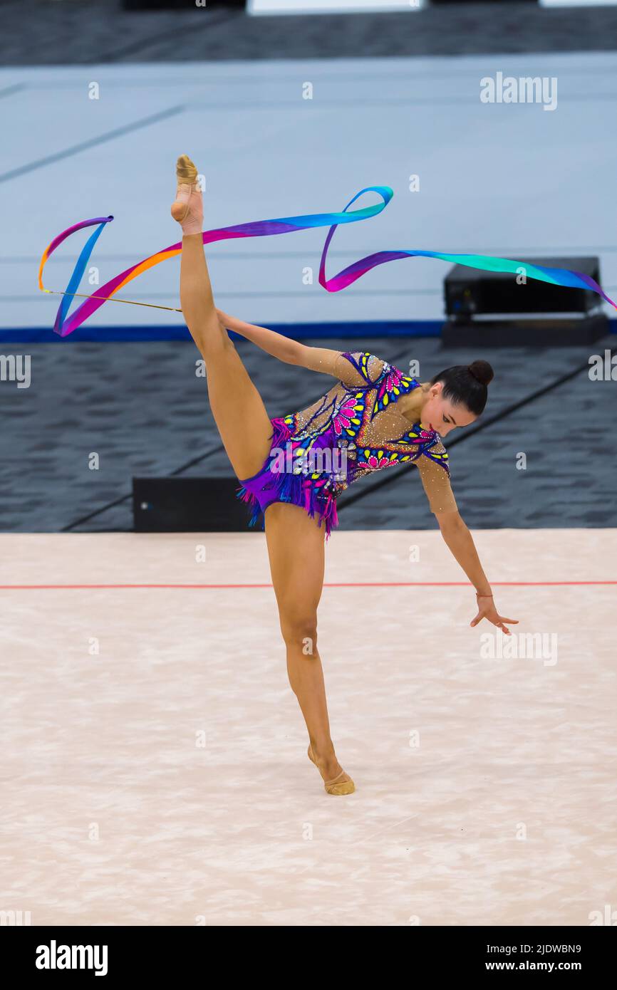 Australian Senior International Rhythmic Gymnast, Alexandra Kiroi ...