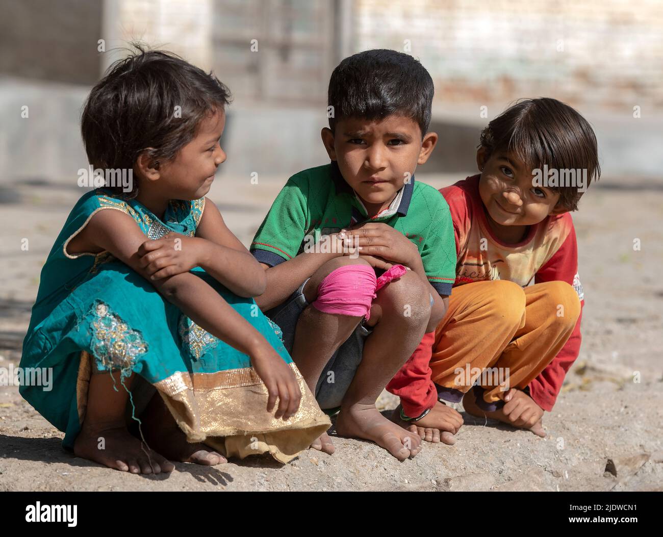 Children of Chanoud, Rajasthan, India Stock Photo - Alamy