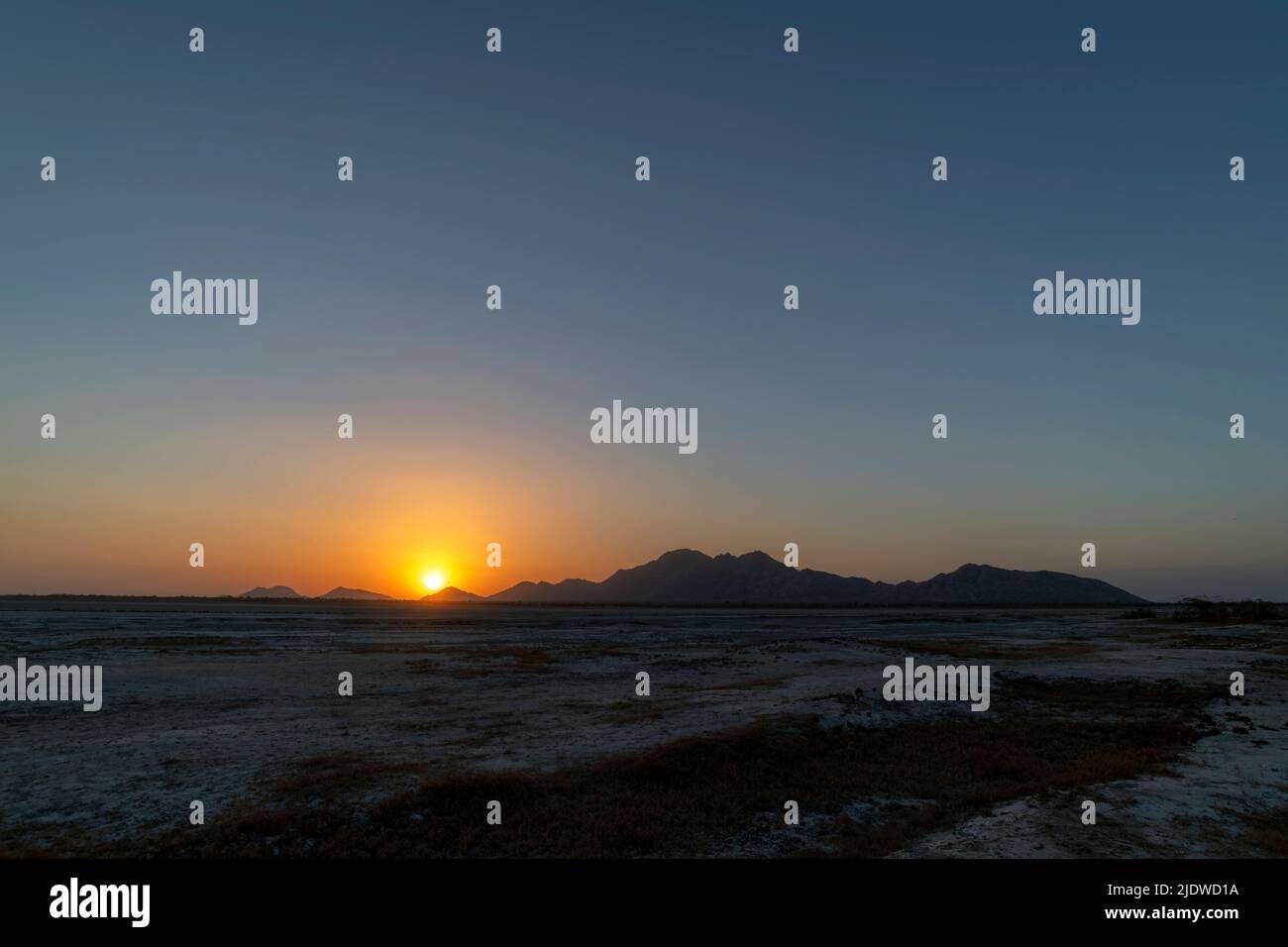 Sunset in Rajasthan, India Stock Photo - Alamy
