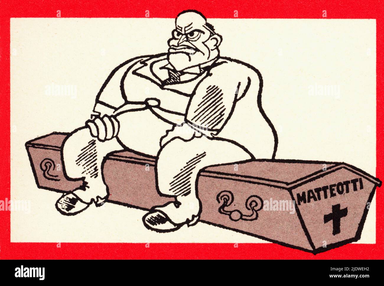 Mussolini benito 1924 hi-res stock photography and images - Alamy