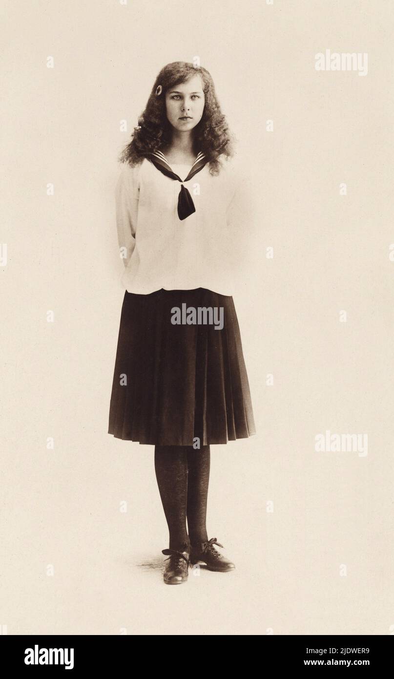 1923 ca. , Firenze , Italy : The belgian princess Marie José of BELGIUM ...