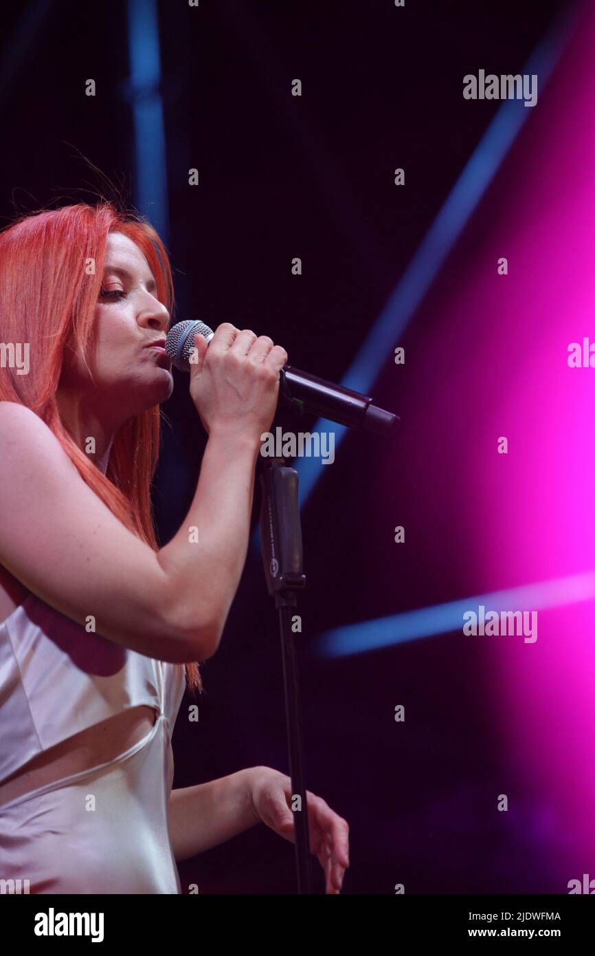 January 1, 2000, Naples, Campania, Italy: Noemi is an italian singer ...