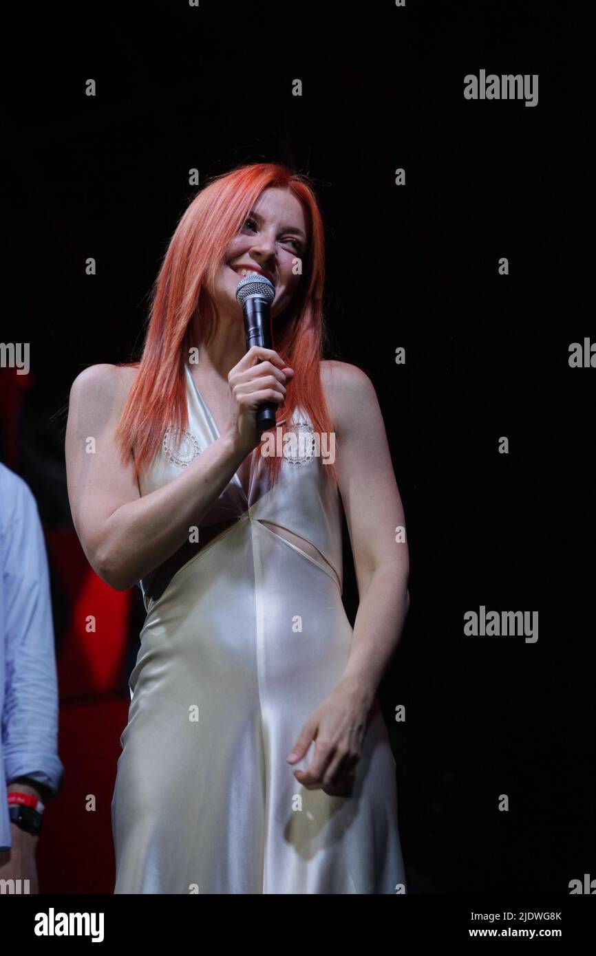 January 1, 2000, Naples, Campania, Italy: Noemi is an italian singer ...