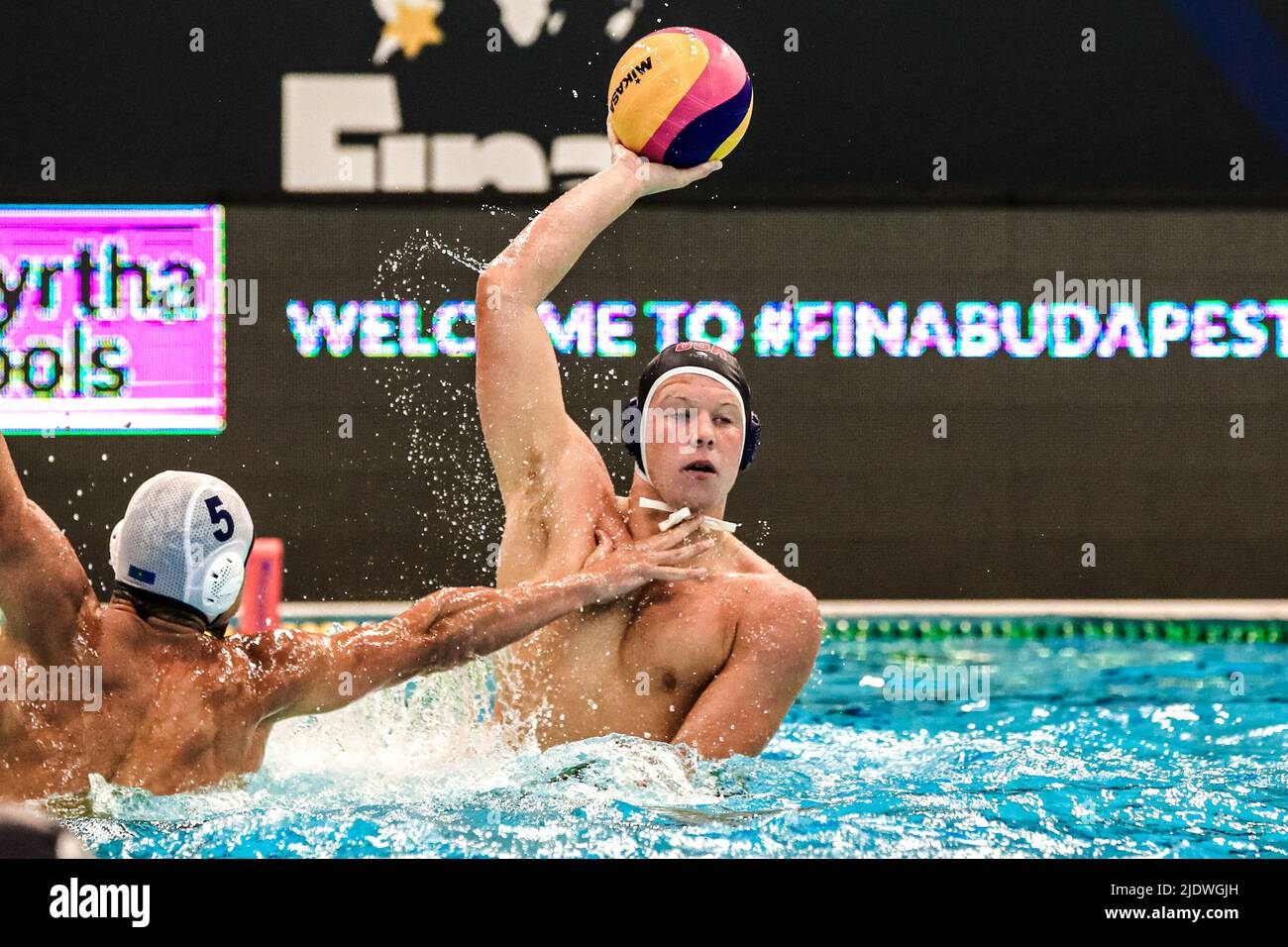 SZEGED, HUNGARY - JUNE 23: Jake Ehrhardt of United States, Maxim ...