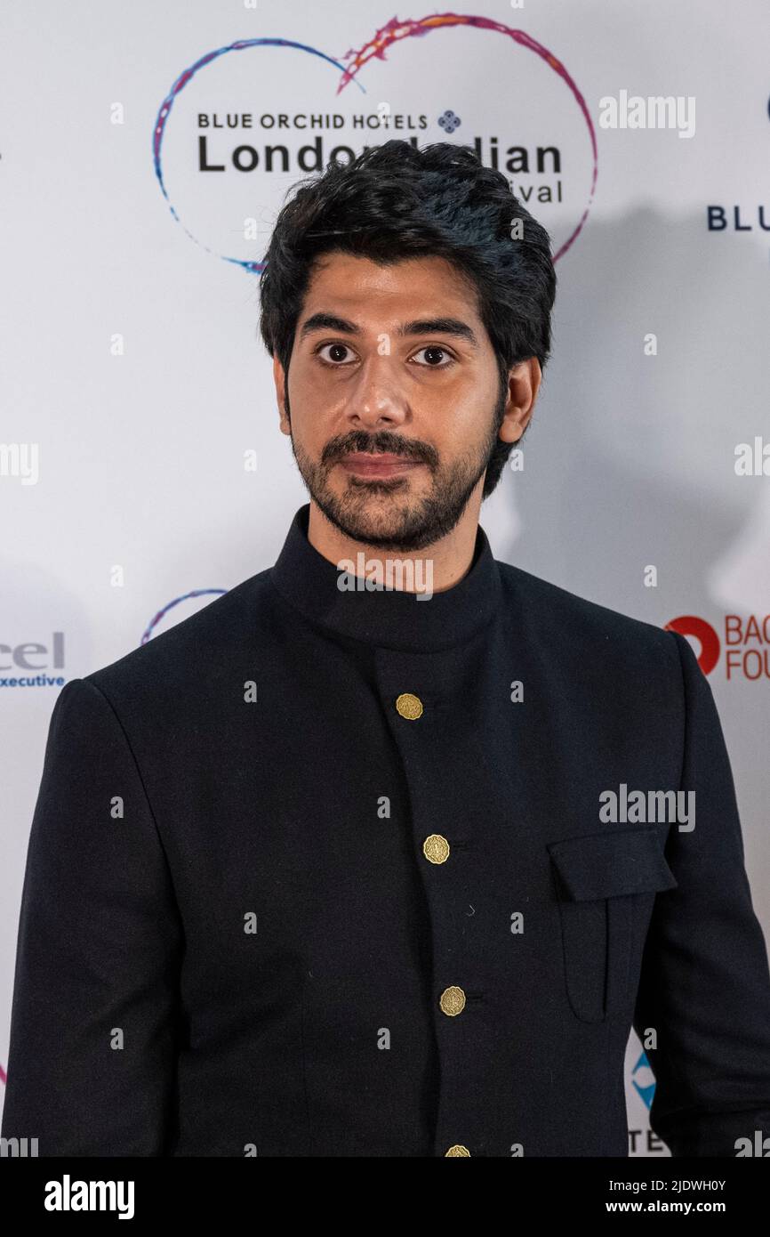 London, UK. 23 June 2022. Pavail Gulati, Dobaaraa actor, attends the ...