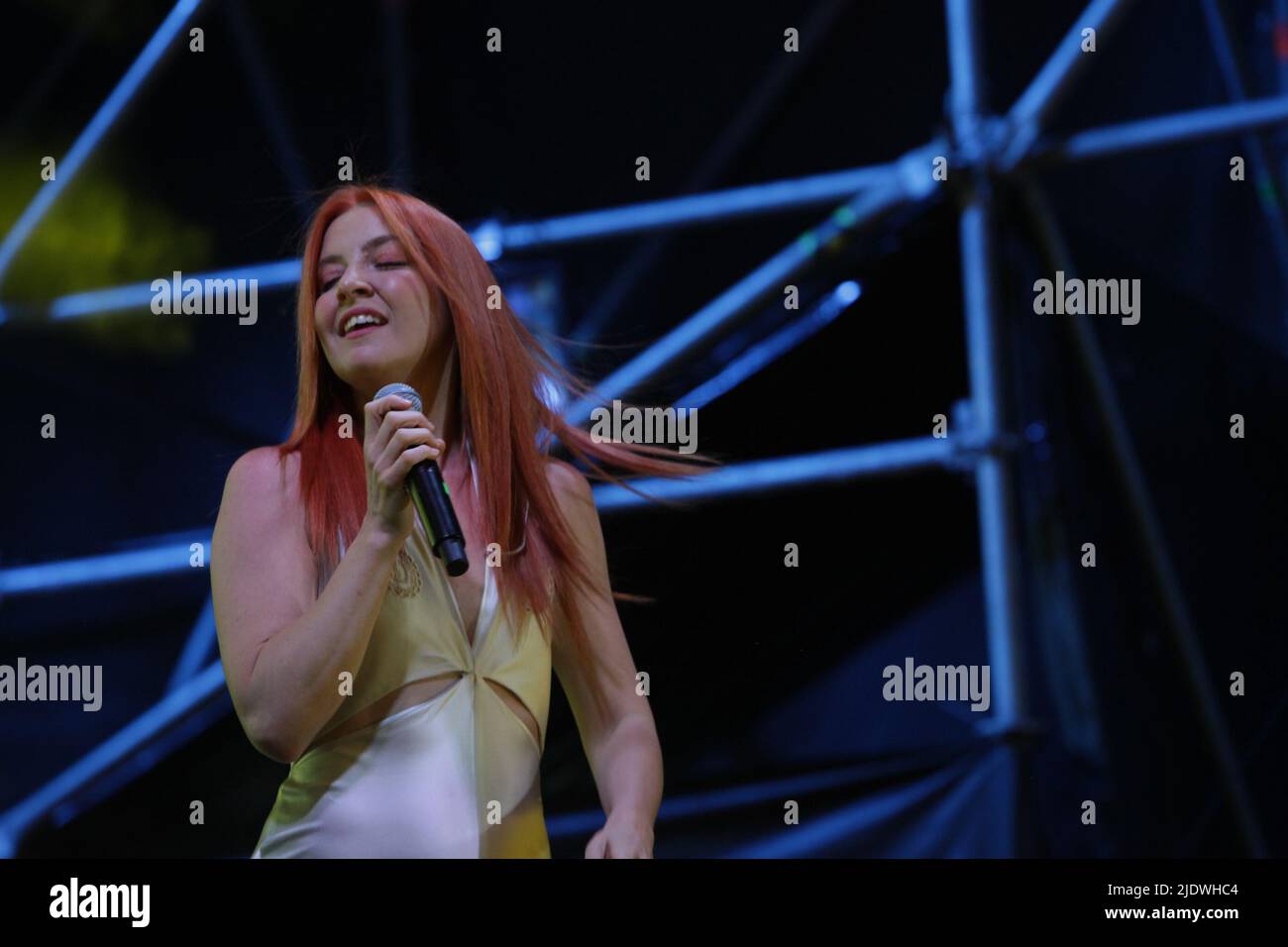 January 1, 2000, Naples, Campania, Italy: Noemi is an italian singer ...