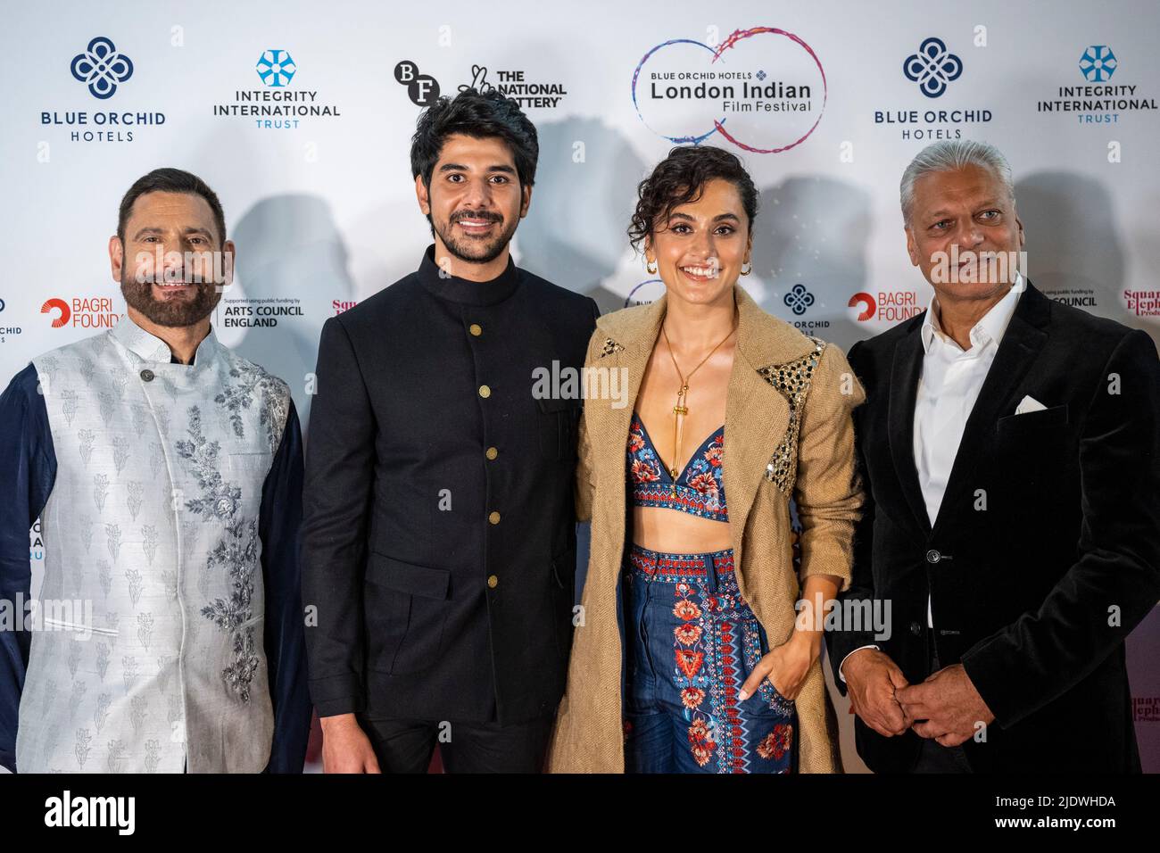 London, UK. 23 June 2022. (L to R) Festival programming director, Cary ...