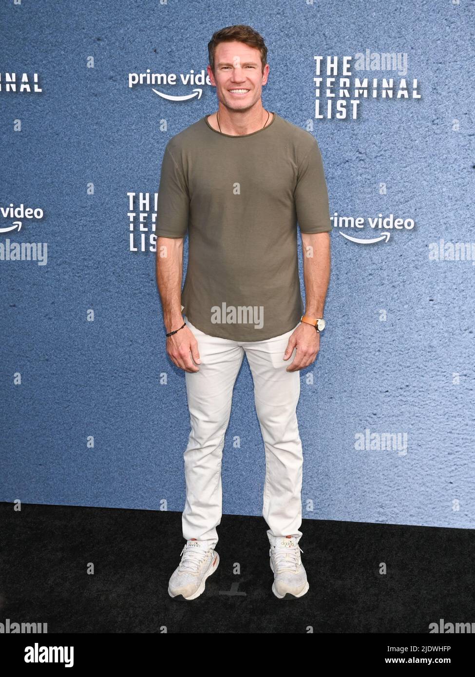 22 June 2022 - Los Angeles, California - Nate Boyer. ''The Terminal ...