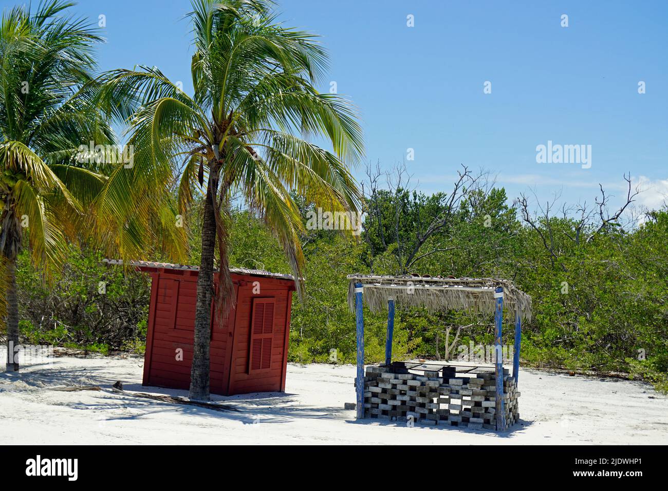 tropical beach in cuba Stock Photo - Alamy
