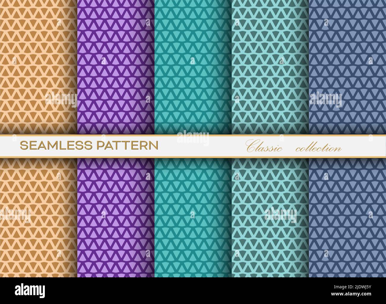 set seamless abstract pattern of arbitrary shapes of different color ...