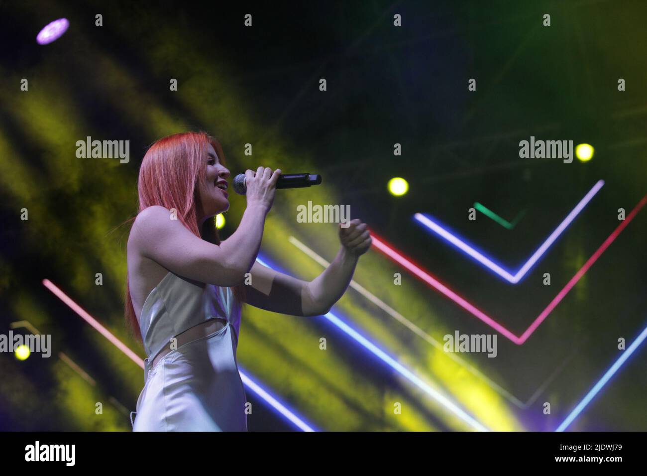 January 1, 2000, Naples, Campania, Italy: Noemi is an italian singer ...