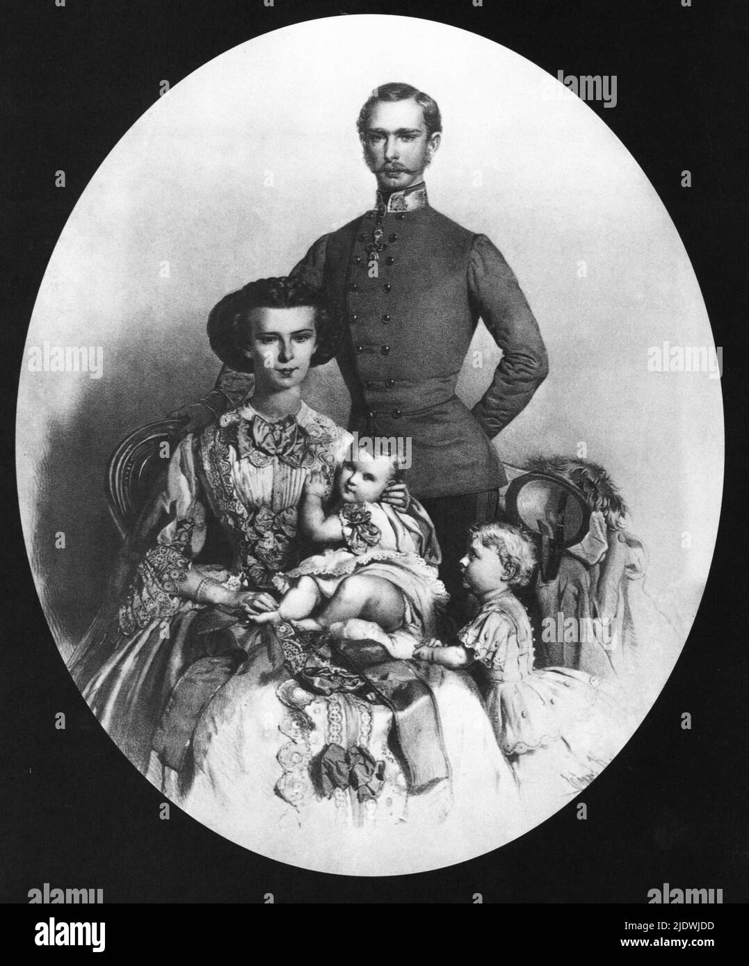 Portrait of his wife elisabeth sophie hi-res stock photography and ...