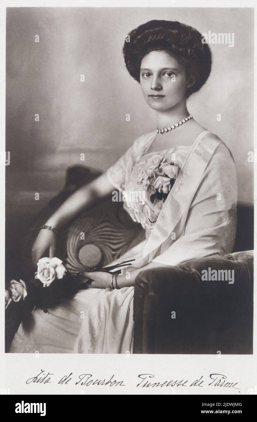 1910 ca. : The last Kaiserin Empress ZITA Maria of BORBONE - PARMA ...