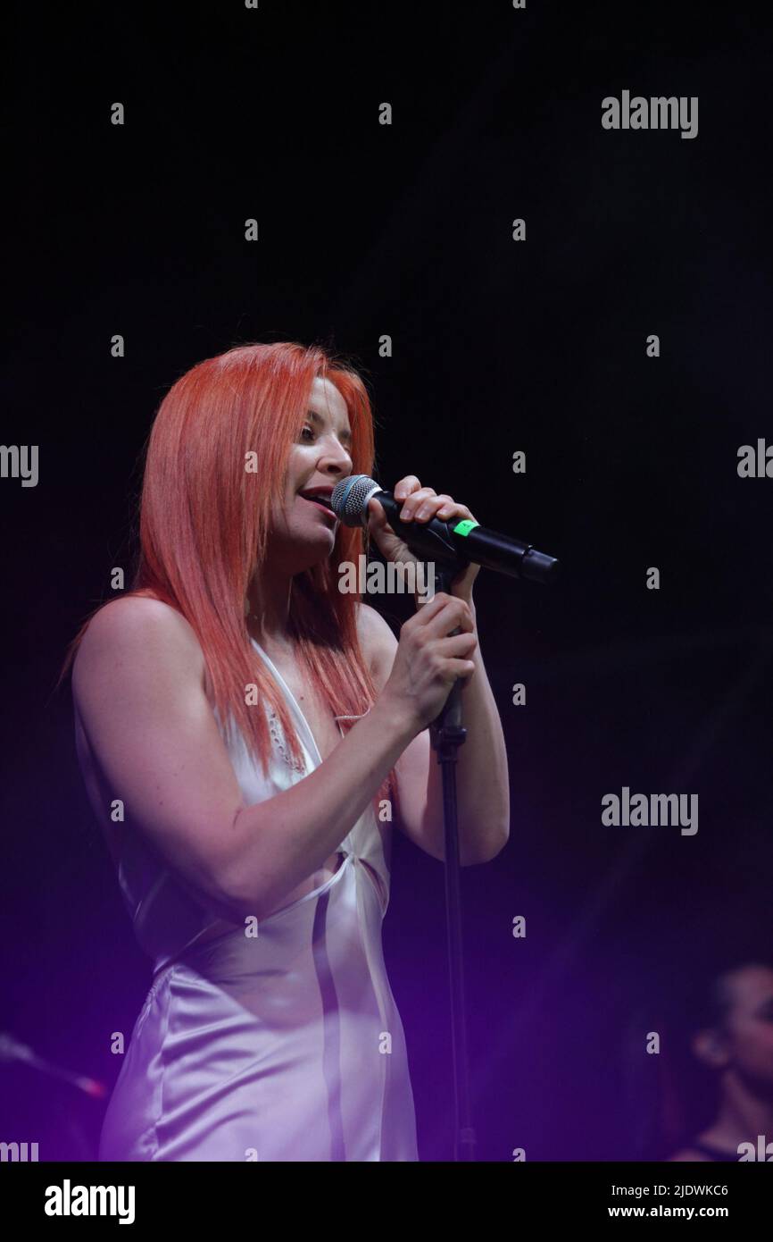 January 1, 2000, Naples, Campania, Italy: Noemi is an italian singer ...