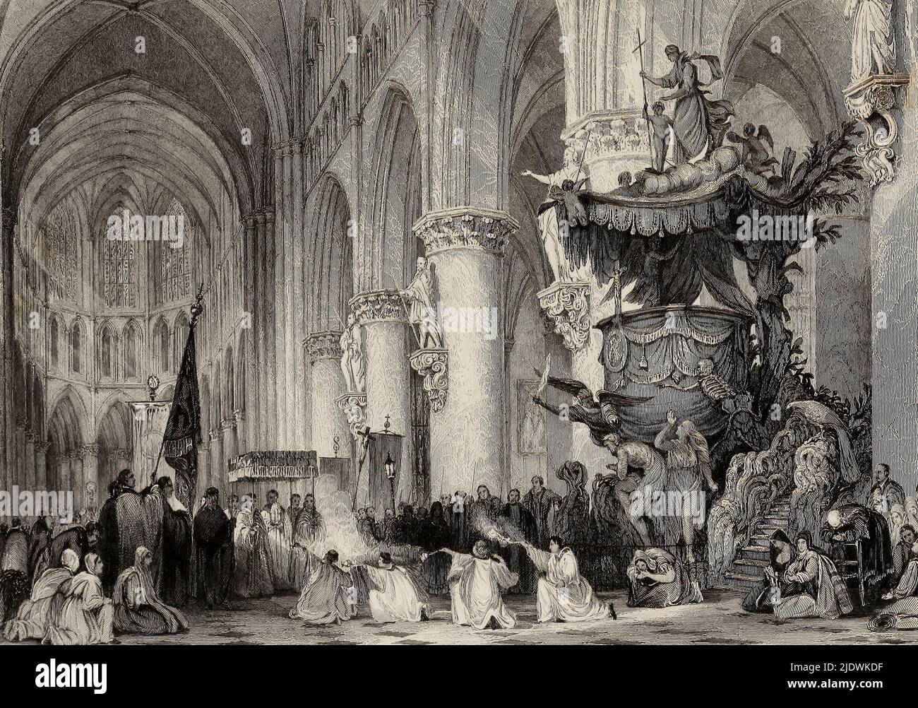 Gudule pulpit hi-res stock photography and images - Alamy