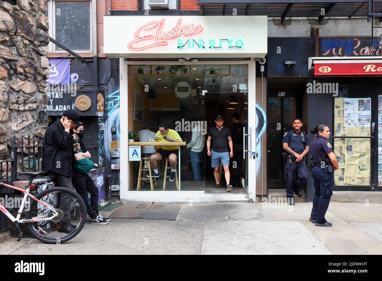 Electric Burrito, 81 St Marks Pl, New York, NYC storefront photo of a ...