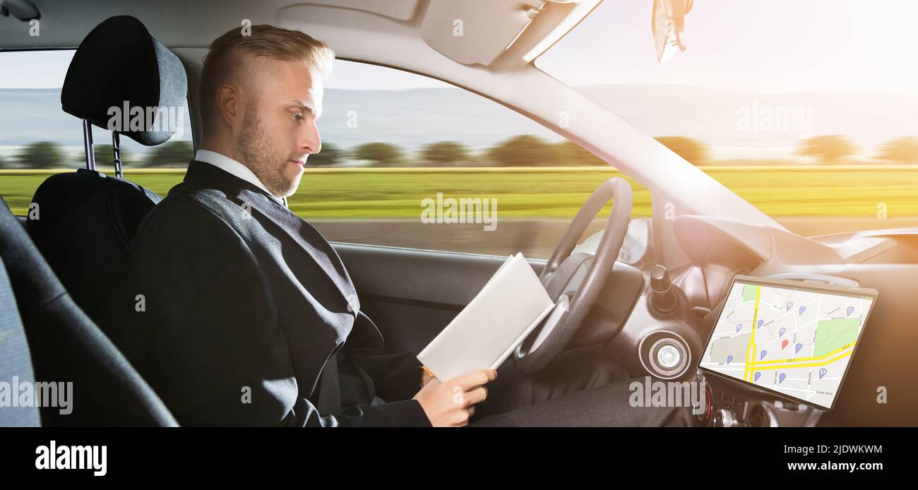 Robot car self drive hi-res stock photography and images - Alamy