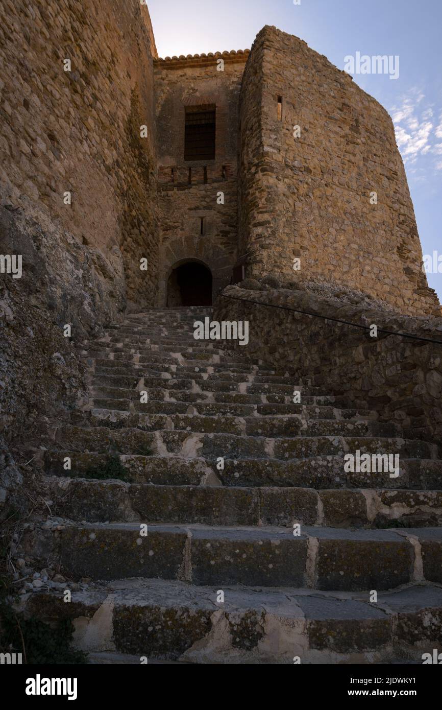 Facade medieval stone castle hi-res stock photography and images - Alamy