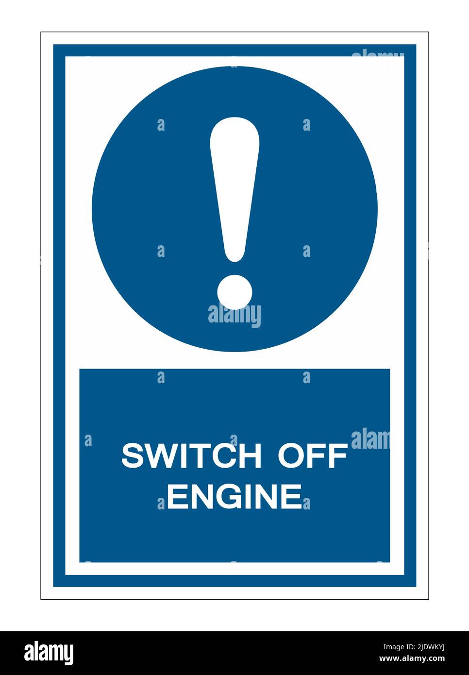 Symbol Switch Off Engine Isolate On White Background,Vector ...