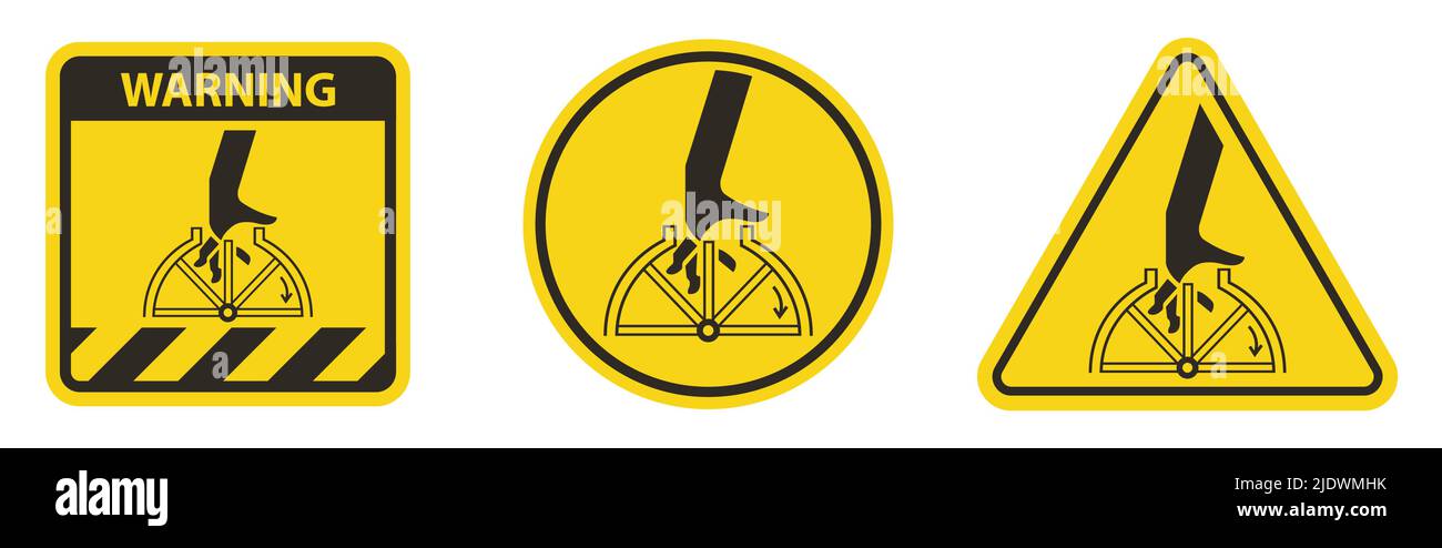Hand Entanglement Rotating Symbol Sign Isolate On White Background ...