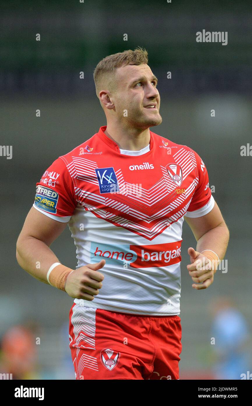 St. Helens, England - 23rd June 2022 - Matty Lees of St Helens. Rugby ...