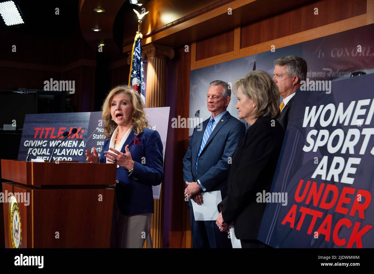 Marsha blackburn title ix hi-res stock photography and images - Alamy
