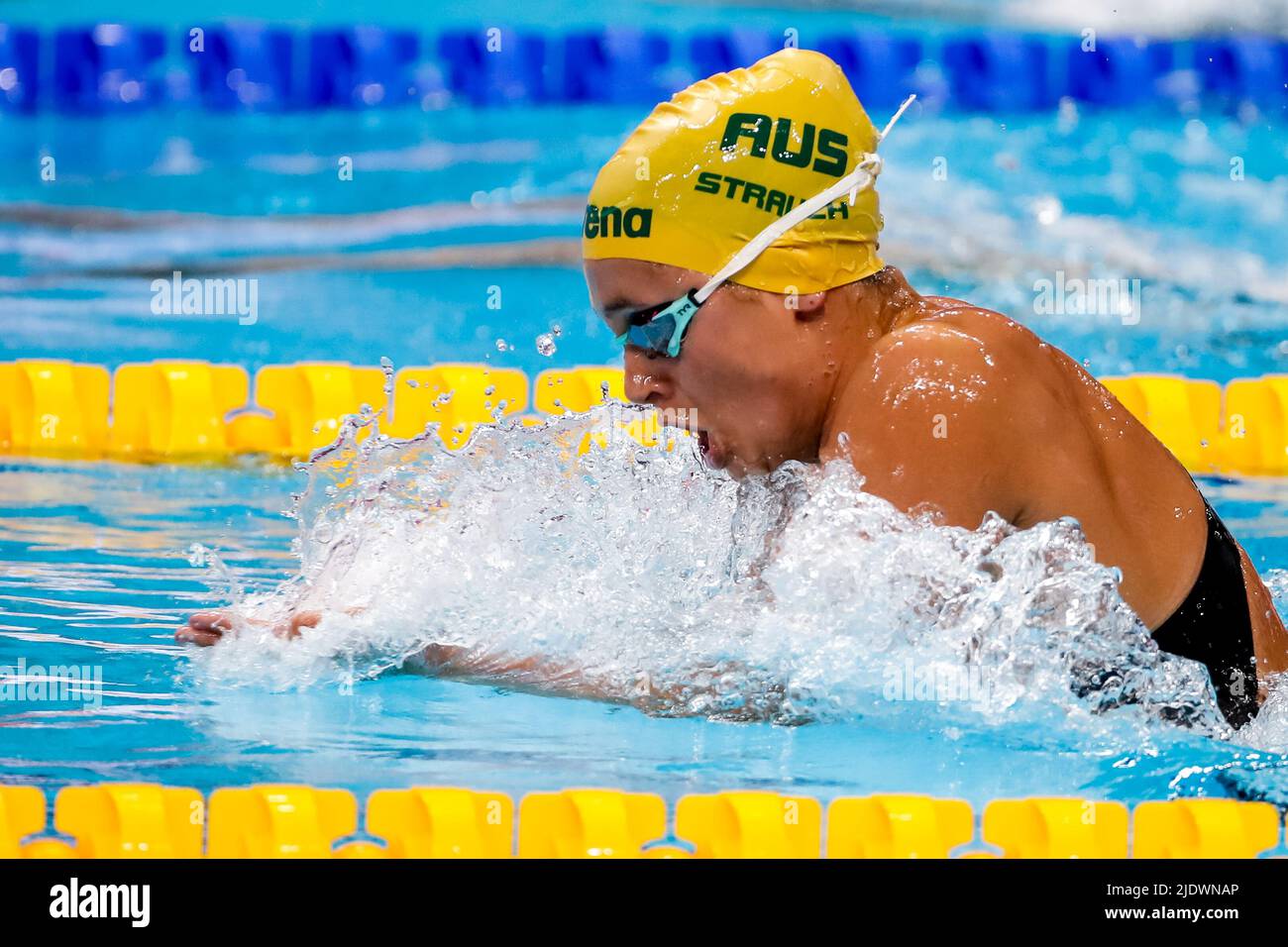 BUDAPEST, HUNGARY - JUNE 23: Jenna Strauch of Australia competing in ...