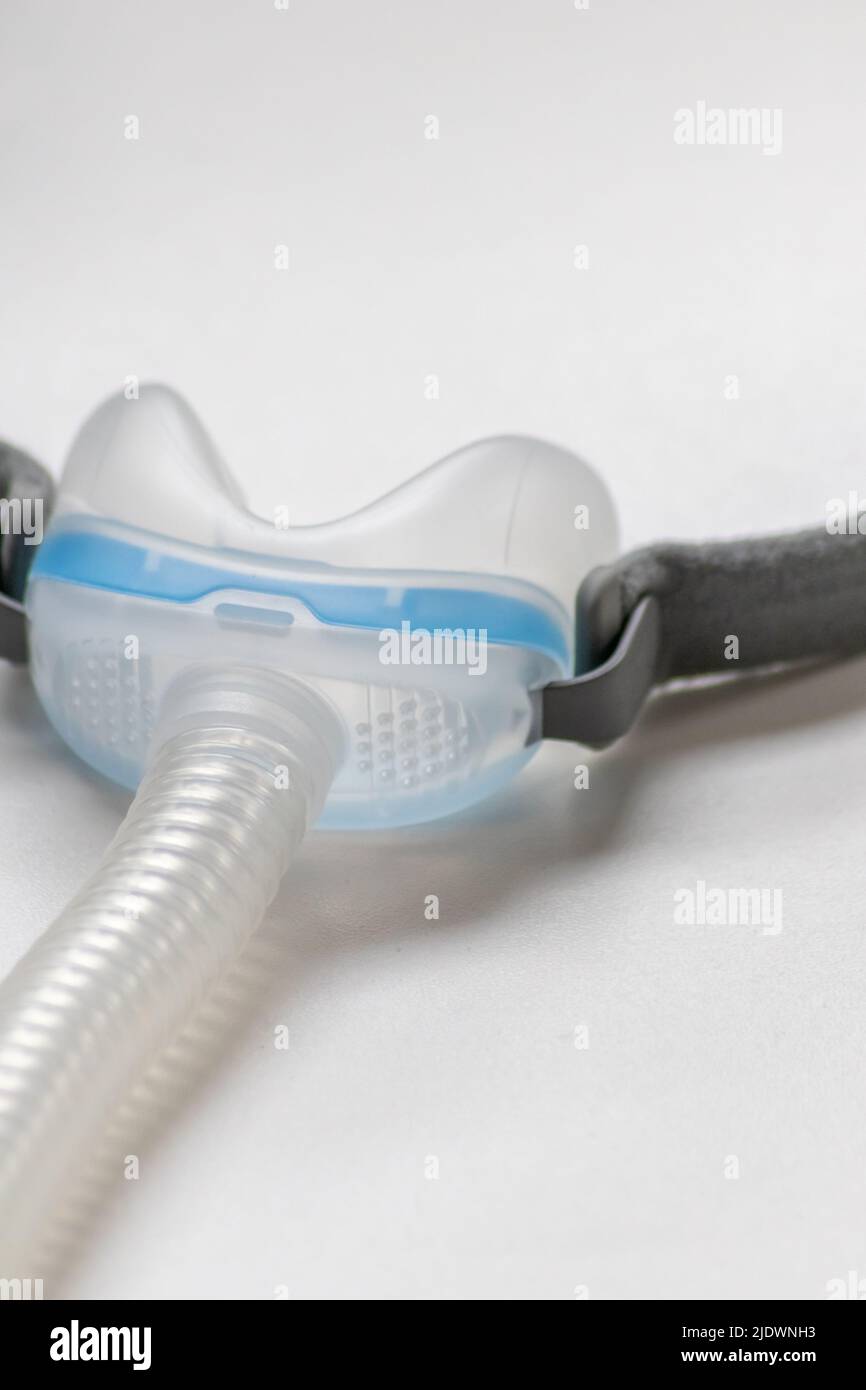 CPAP mask as full face mask or nose mask against obstructive sleep ...