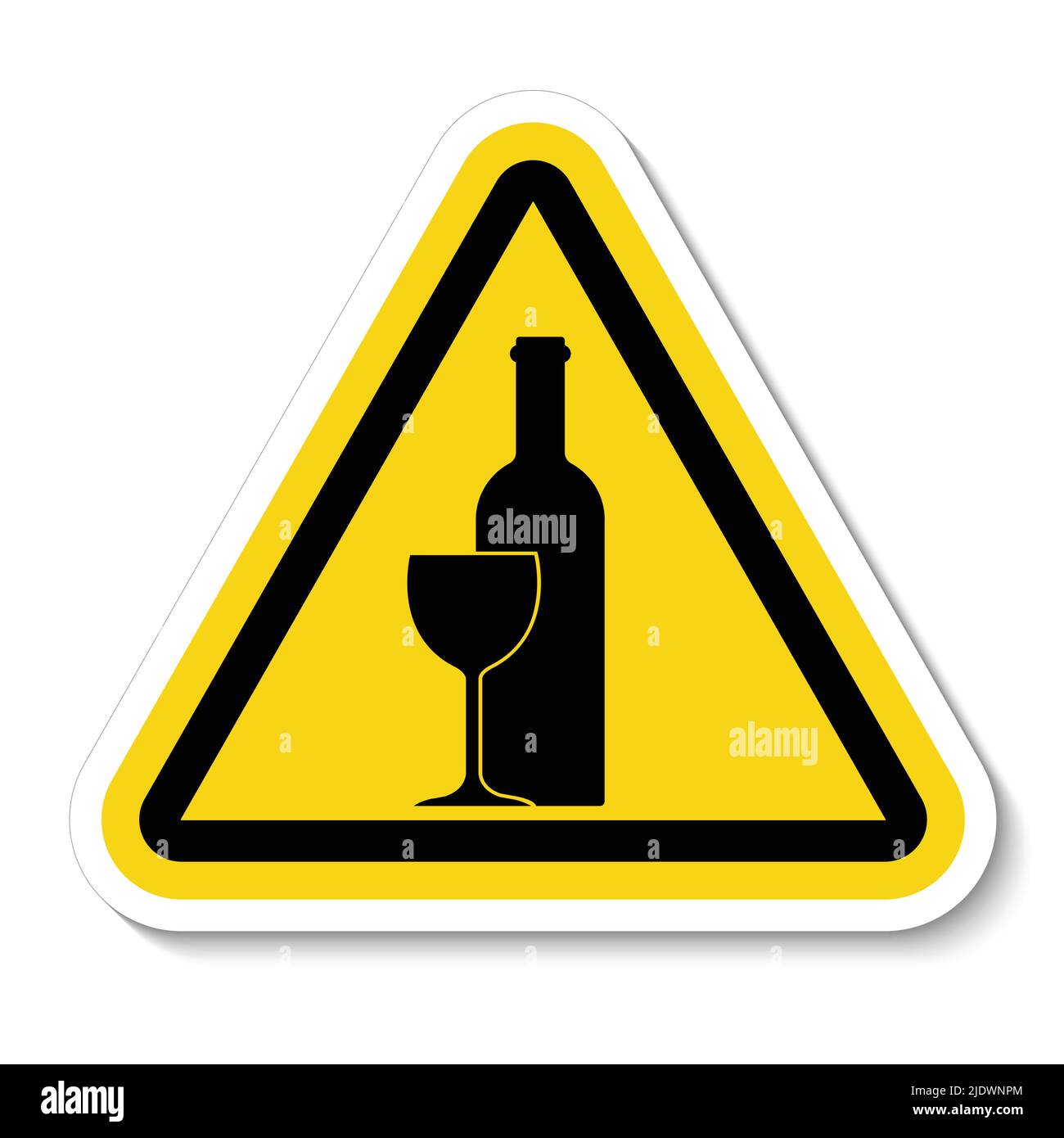 No drinking sign, no alcohol, prohibited activitive Stock Vector Image ...