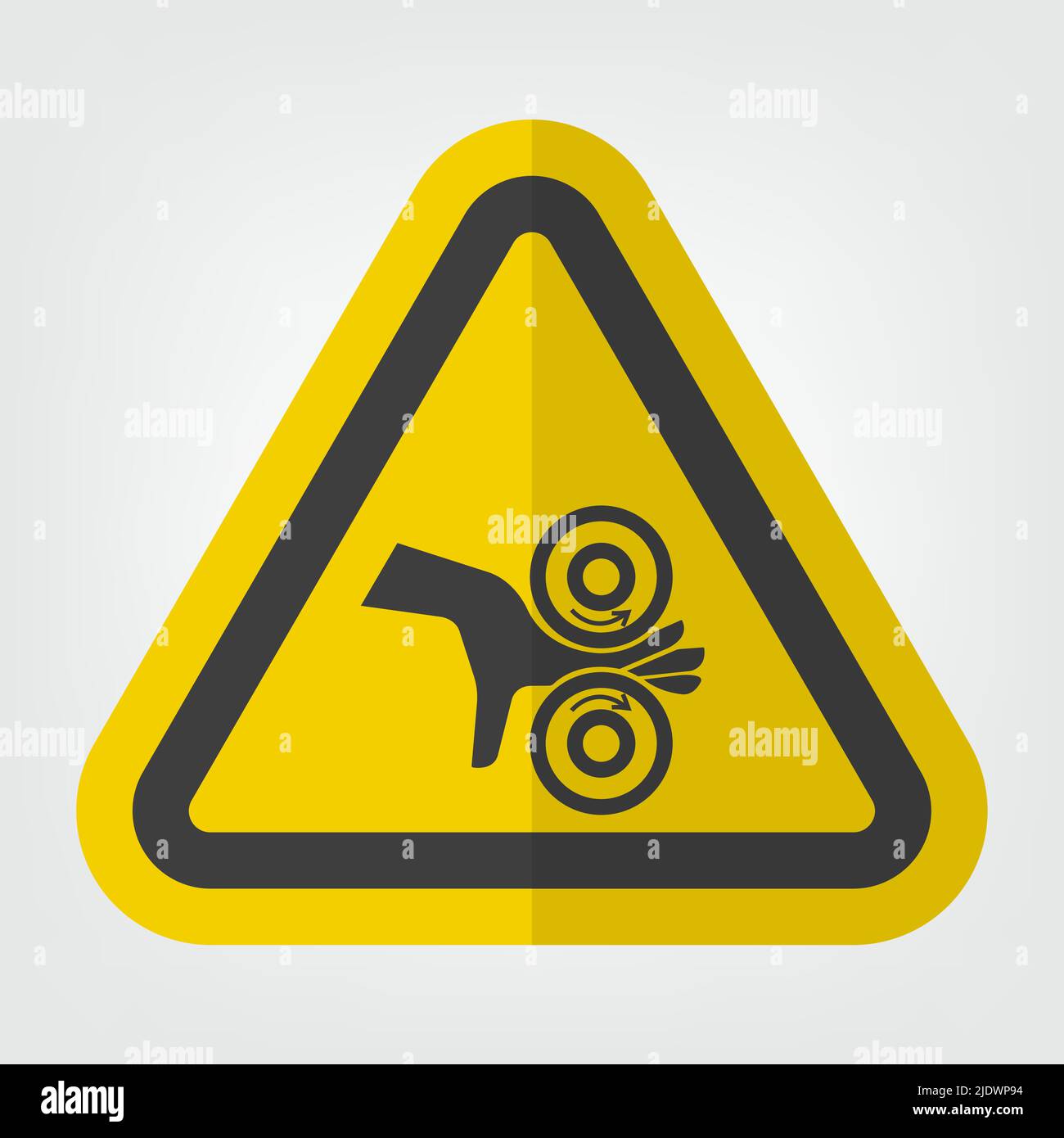 Hand Entanglement Rollers Symbol Sign Isolate On White Background ...