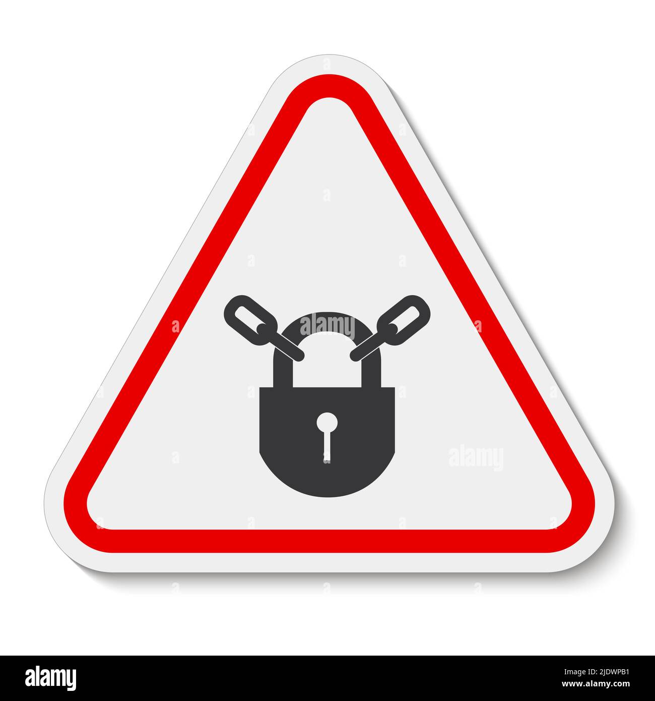 PPE Icon.Keep Locked Symbol Sign Isolate On White Background,Vector ...