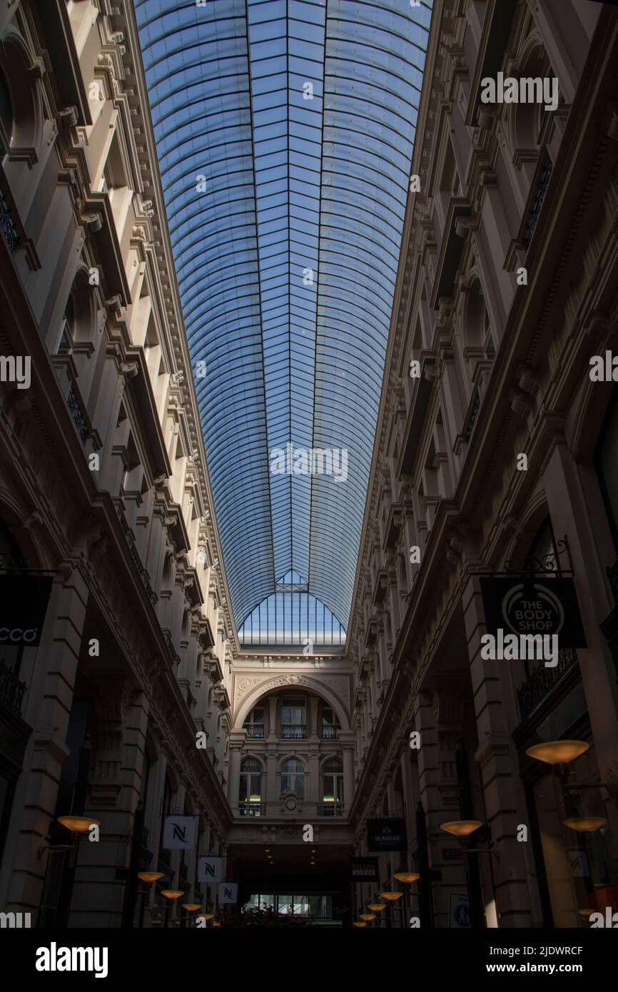 The Passage shopping arcade in The Hague, Den Haag Netherlands Stock ...