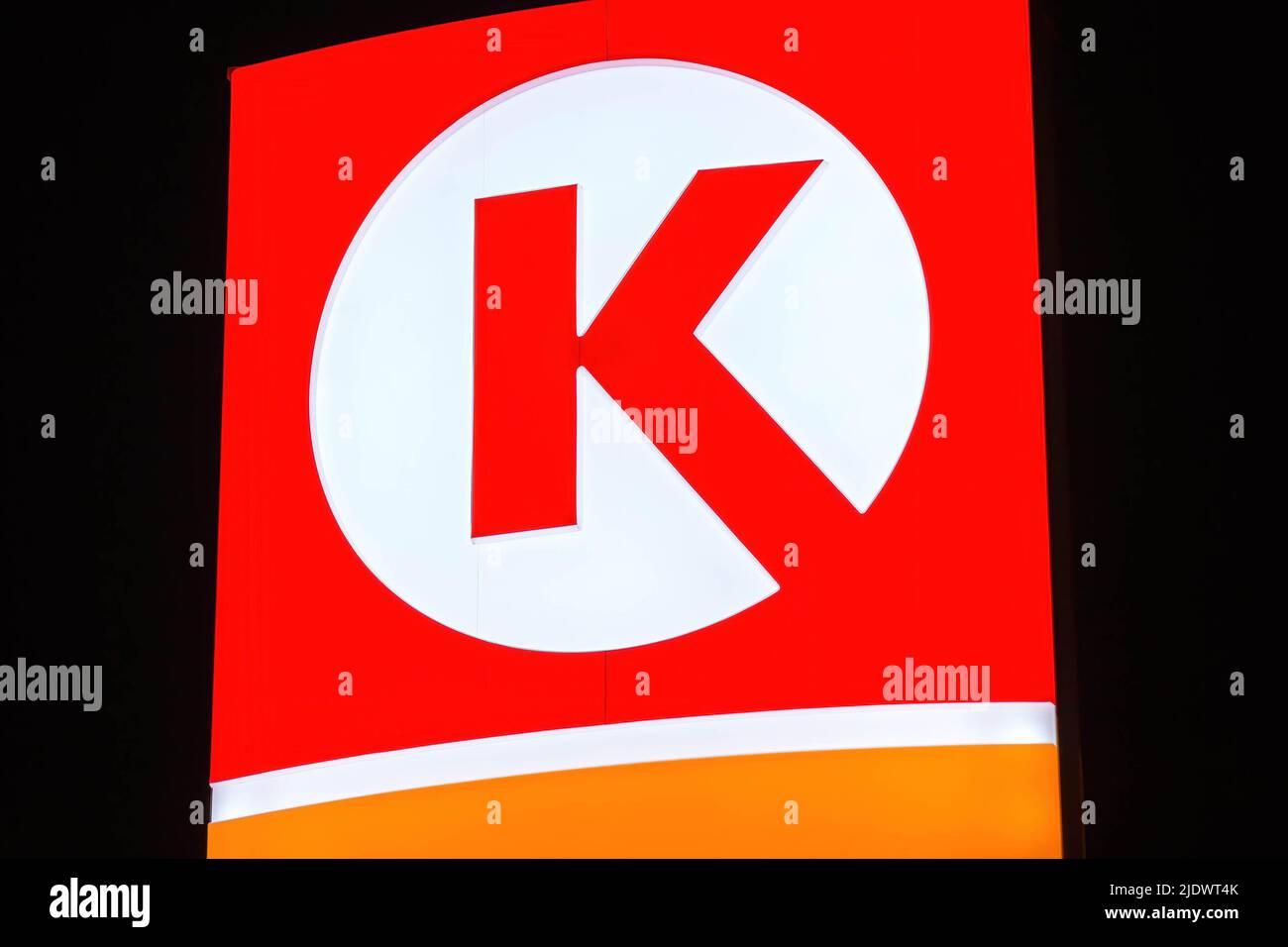 Circle k logo hi-res stock photography and images - Alamy