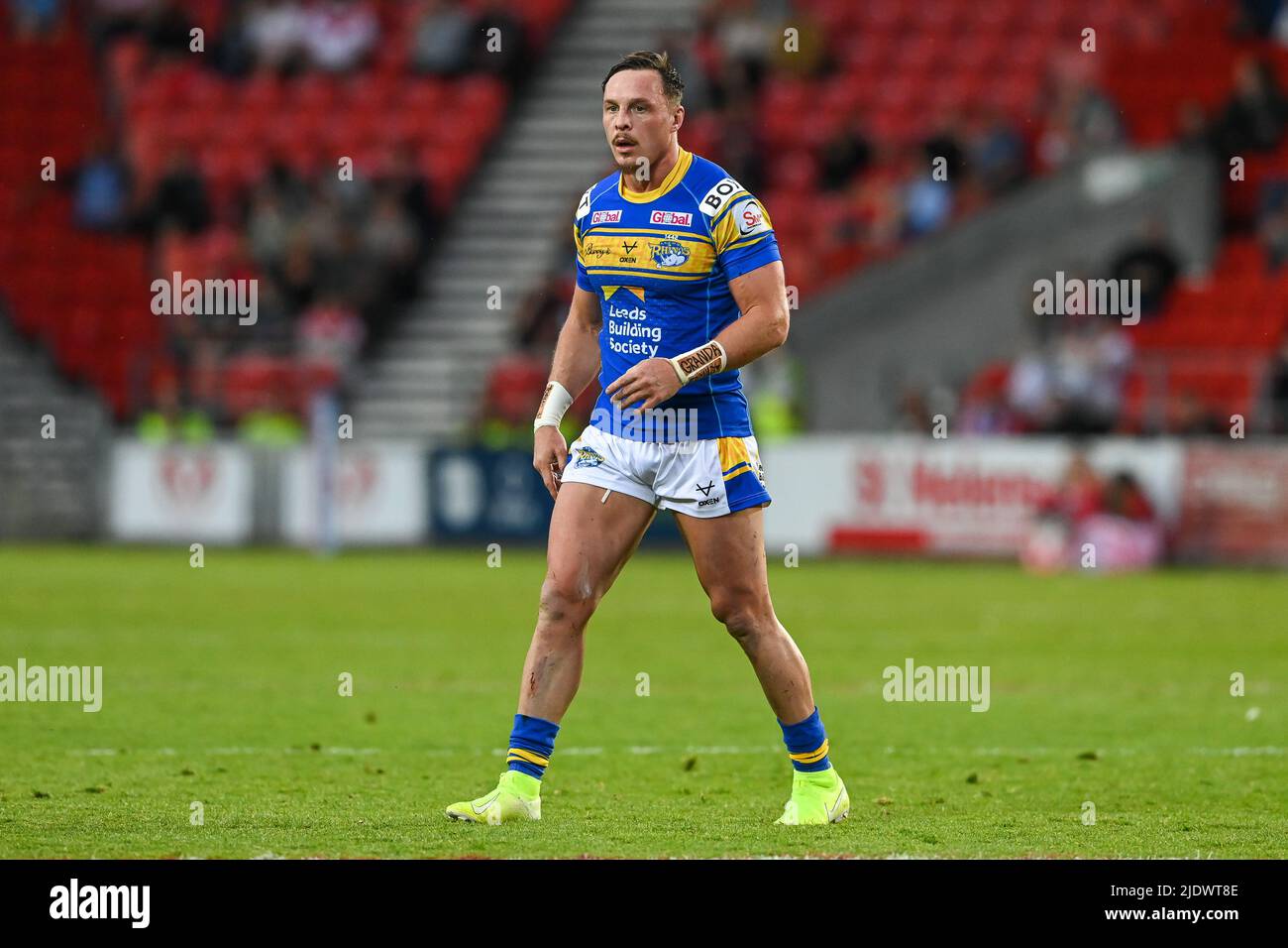 James Donaldson (25) of Leeds Rhinos during the game Stock Photo - Alamy