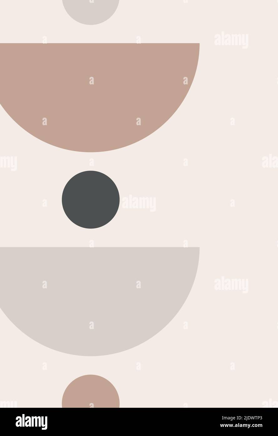 Modern geometric background. Boho style. Geometric shapes with texture ...