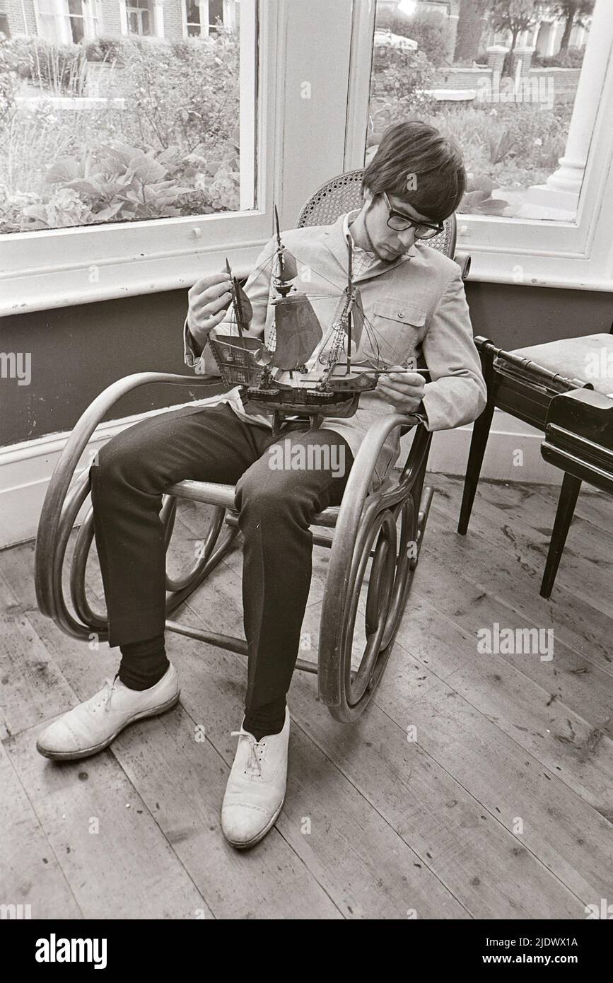 MANFRED MANN UK pop musician at his Blackheath, London, home in ...