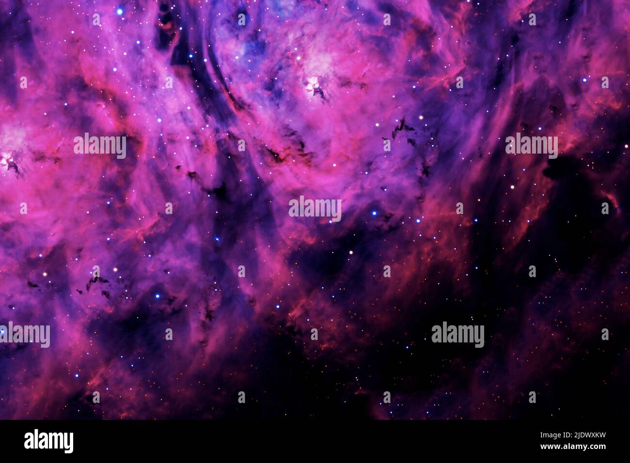 High Def Colorful Nebula