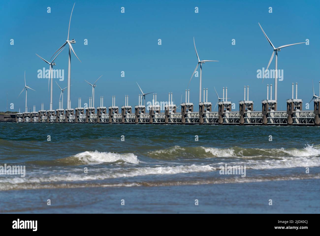 Oosterschelde flood barrier hi-res stock photography and images - Alamy