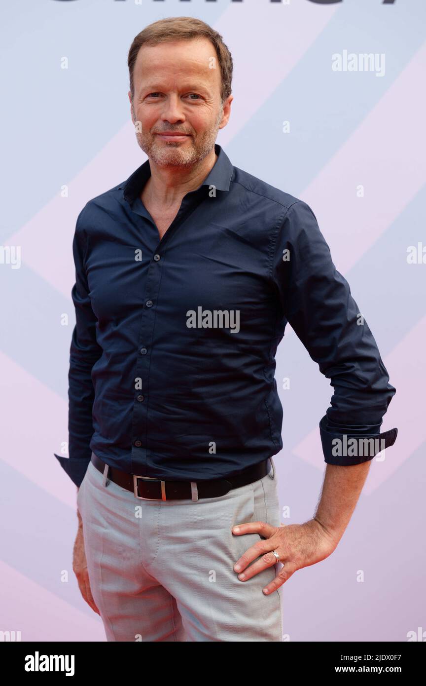 Cologne, Germany. 23rd June, 2022. Presenter Georg Restle attends the ...