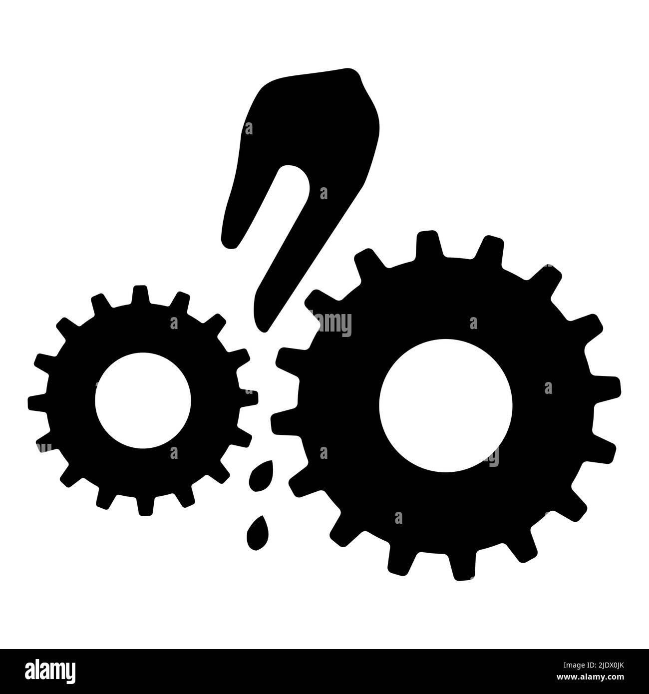 Moving Machinery Symbol Isolate On White Background,Vector Illustration ...